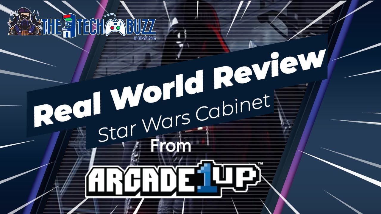 Real World Review of the Star Wars Sit Down cabinet from Arcade1up ...
