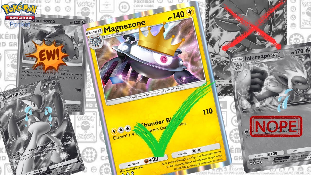 Why Magnezone Is The BEST NEW CARD In Pokemon TCG Pocket - YouTube