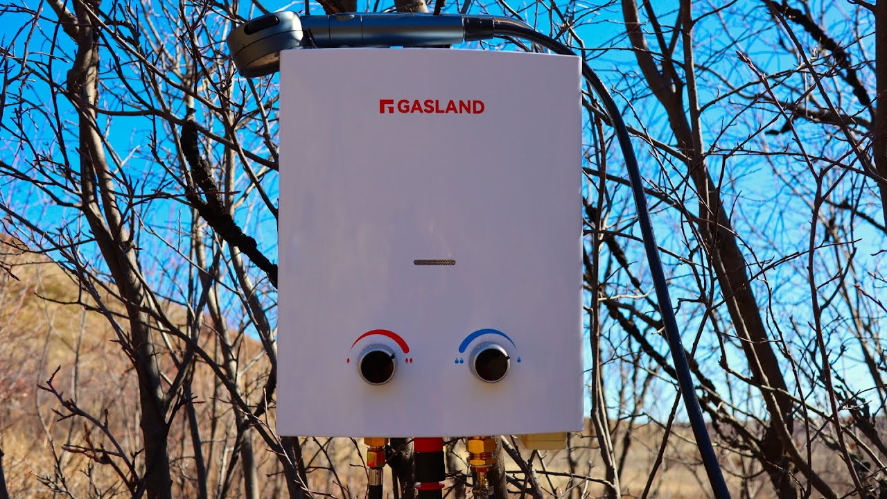 Instant HOT Water Shower Camping! Portable! GASLAND - YouTube