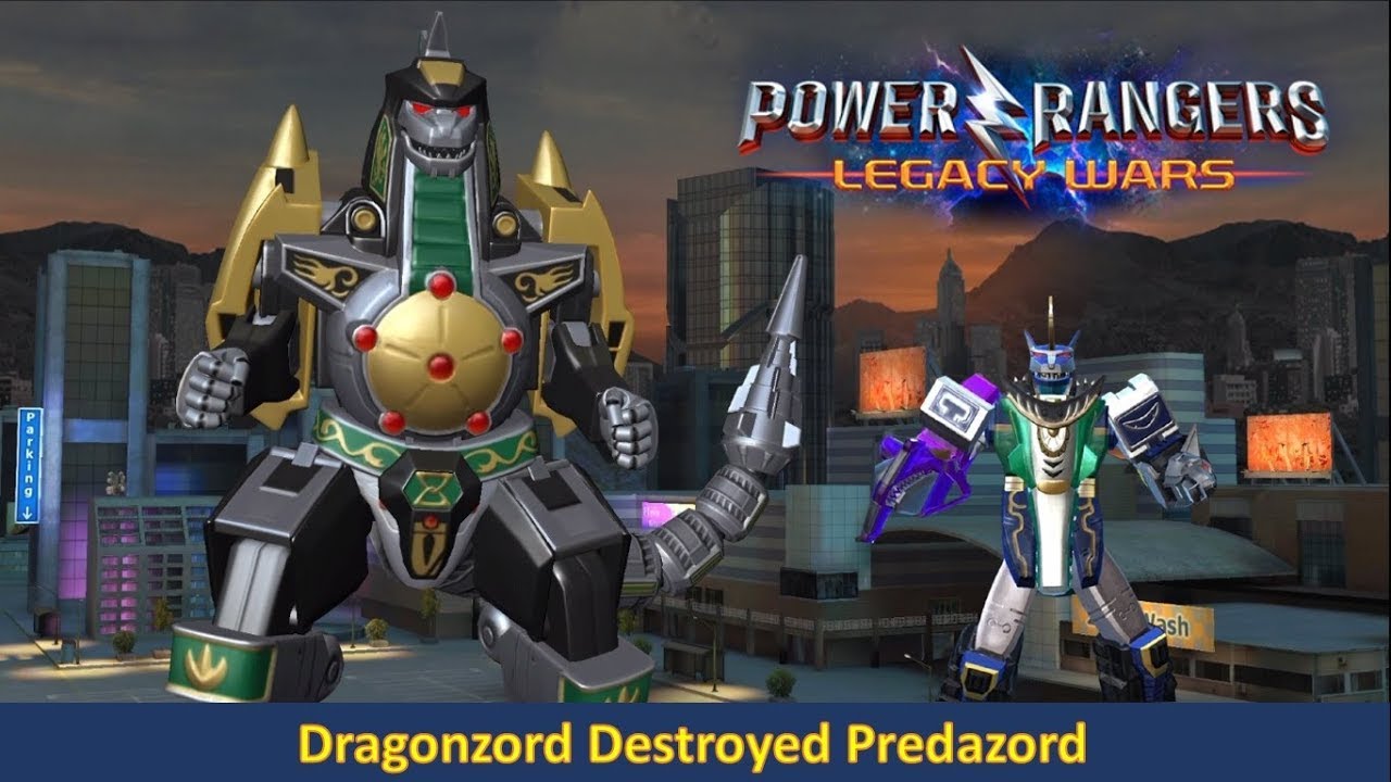 Power Rangers Legacy Wars Gameplay Megazords Battle - YouTube