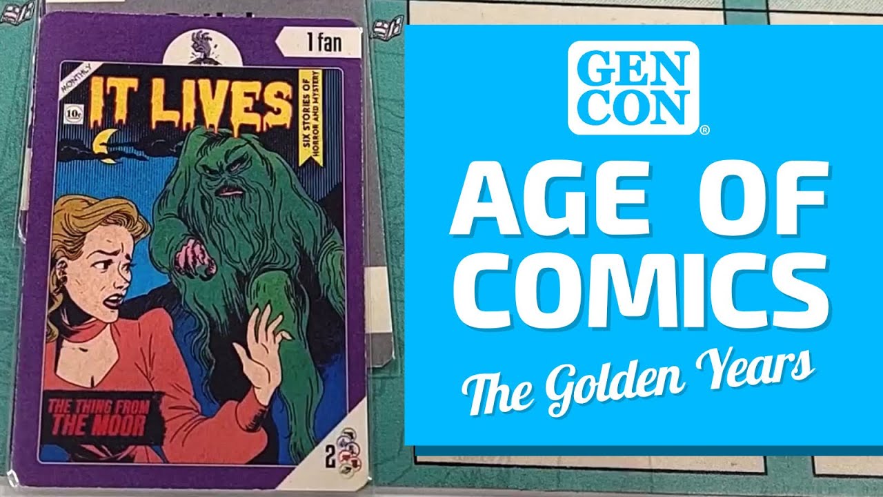 Age of Comics The Golden Years turns comics into a worker-placement ...