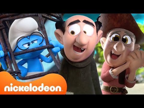 The Smurfs Team Up with Gargamel’s Nephews?! | The Smurfs | Nickelodeon UK