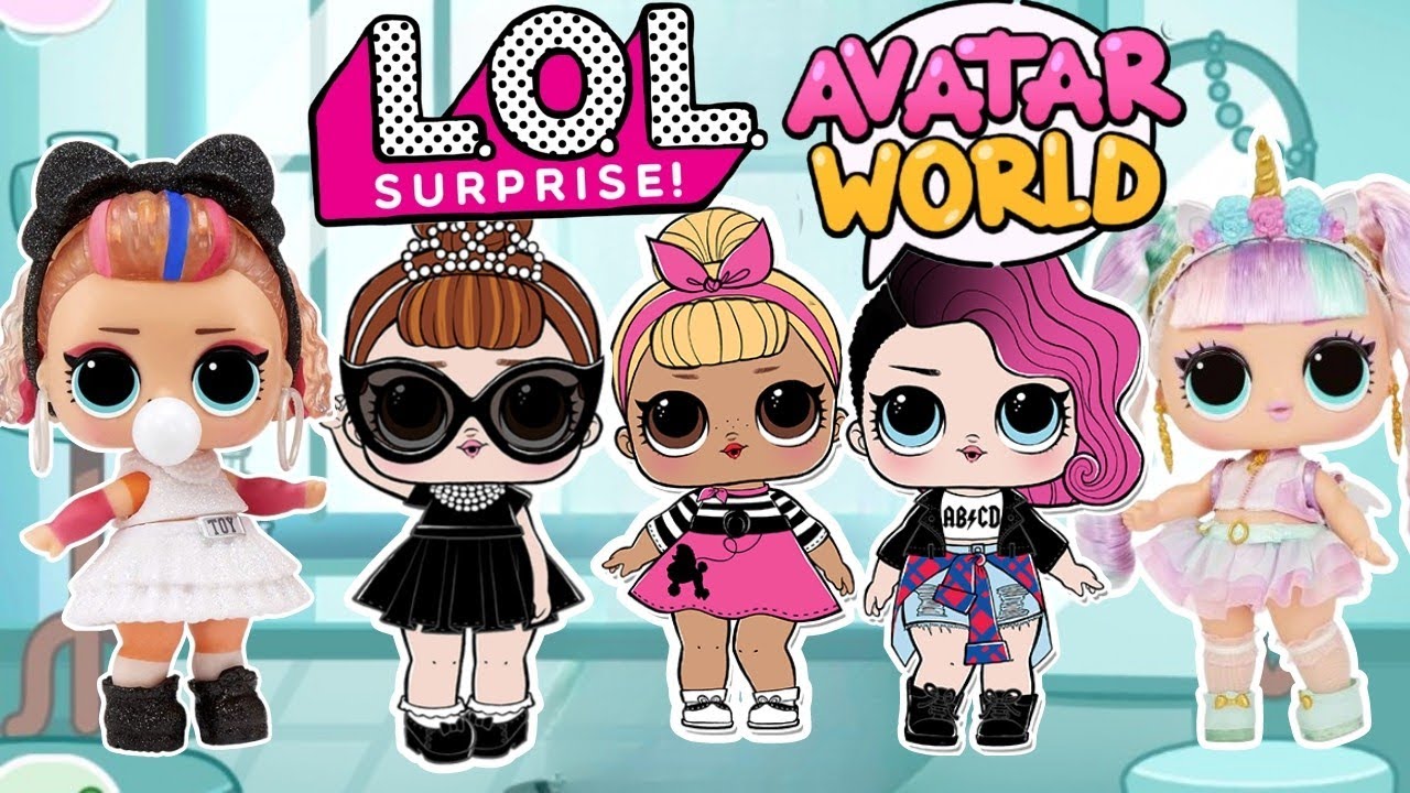 NEW! LOL DOLLS SUPRISE IN AVATAR WORLD 👄💅🪮 #avatarworld # ...