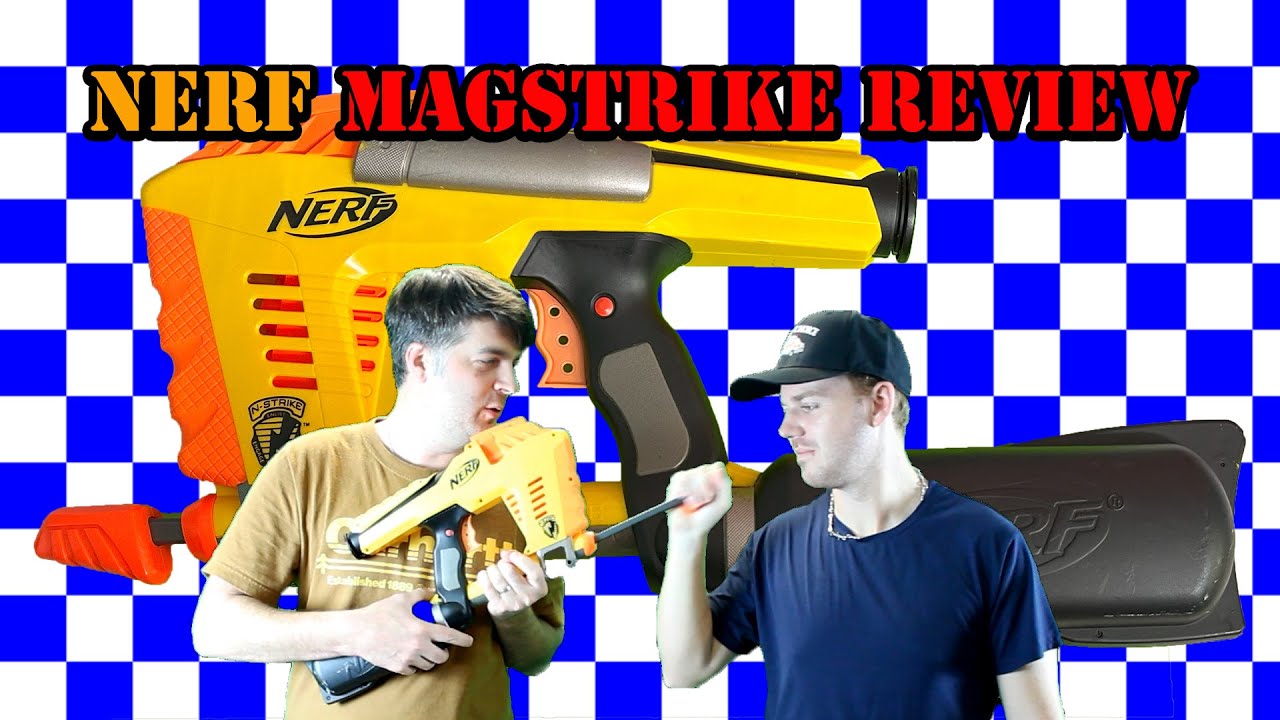 Nerf Magstrike Review - Flake and Flosh - YouTube