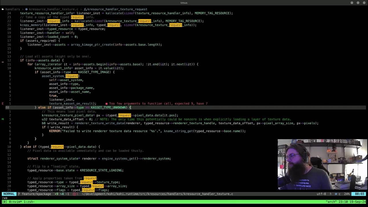 Cvulkan Game Engine Dev Ep 236 More Texture Resource Work And Code Deletion Tts Kohi