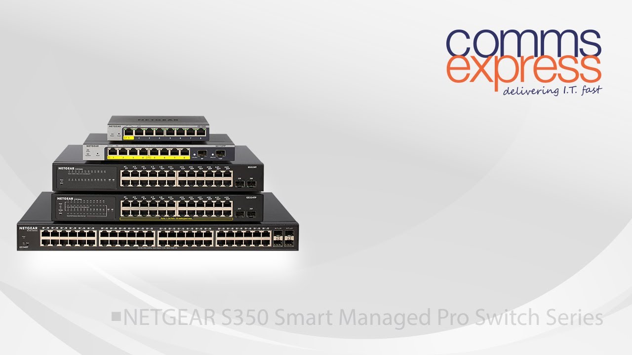 The NETGEAR ProSafe Plus Switch Product Tour (Feature Highlight) - YouTube