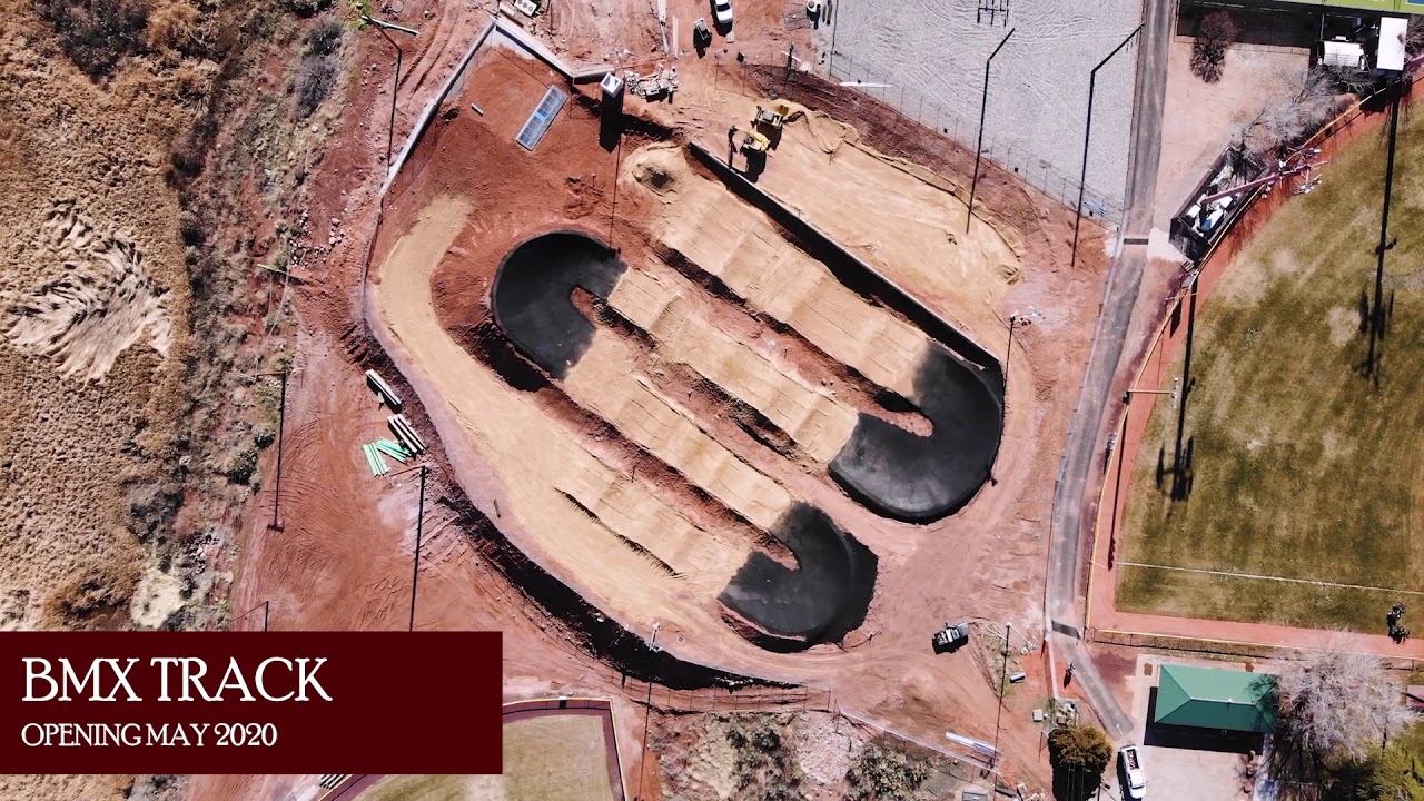 BMX Track Construction February 2020 - YouTube