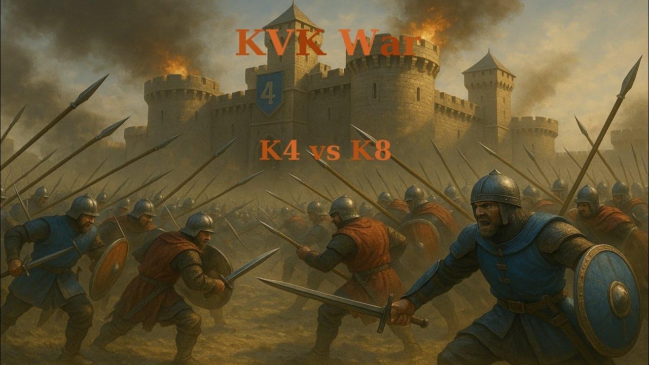 Age of Empires Mobile - KVK War - K4 & K8 - 06.01.2025 - YouTube