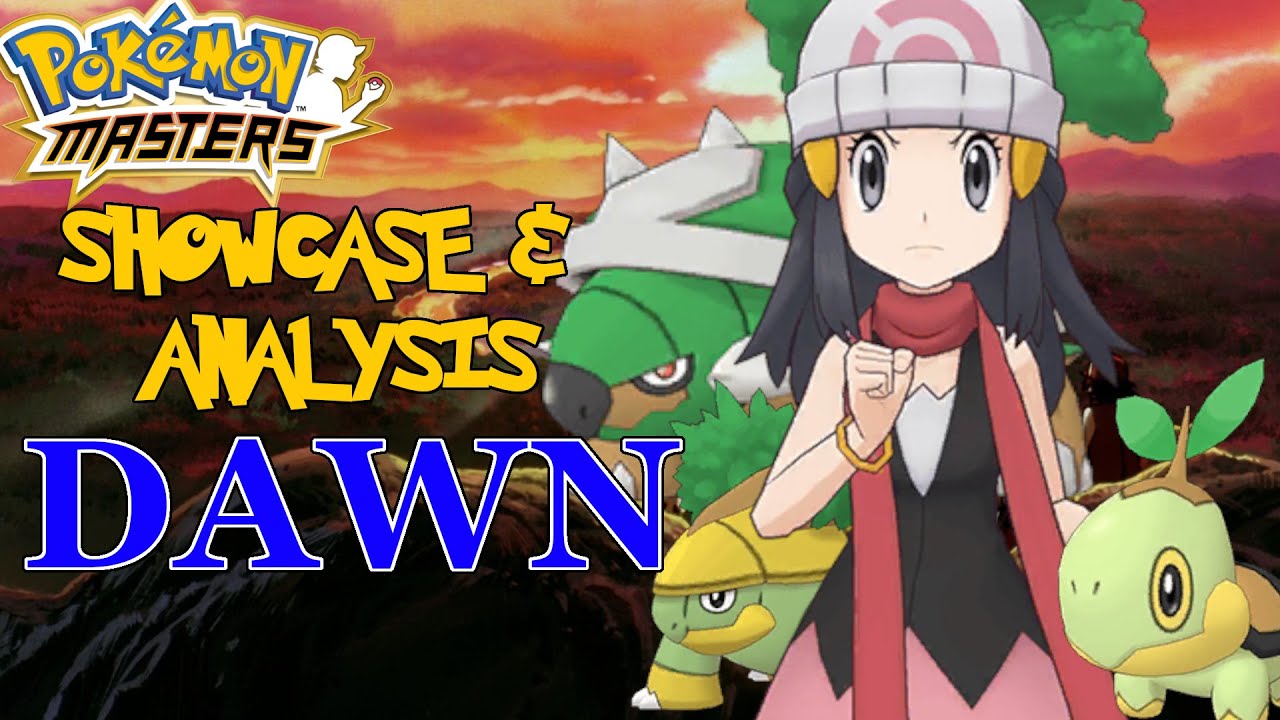 Pokemon Masters - Dawn & Turtwig ANALYSIS & Showcase ( Story & Gameplay ...