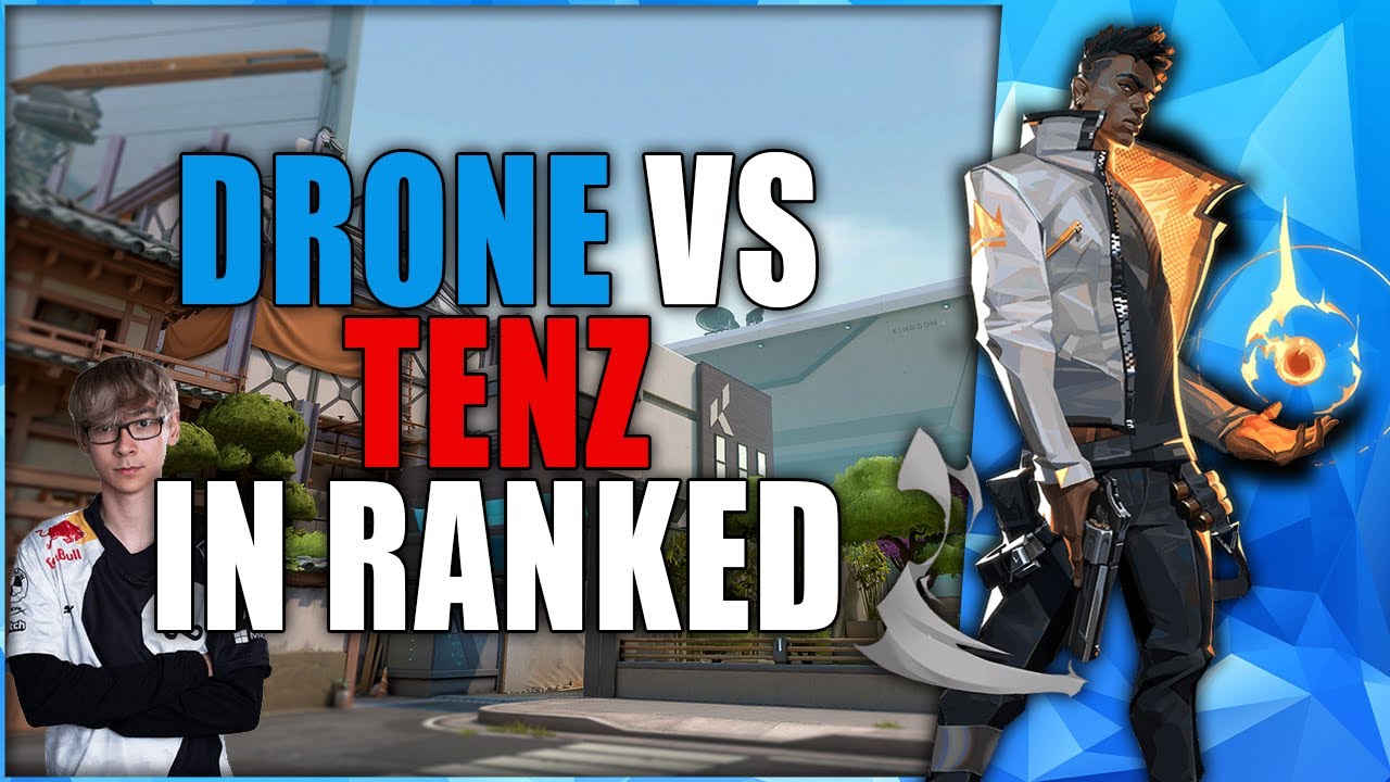 TSM DRONE VS C9 TENZ IN VALORANT RANKED - YouTube