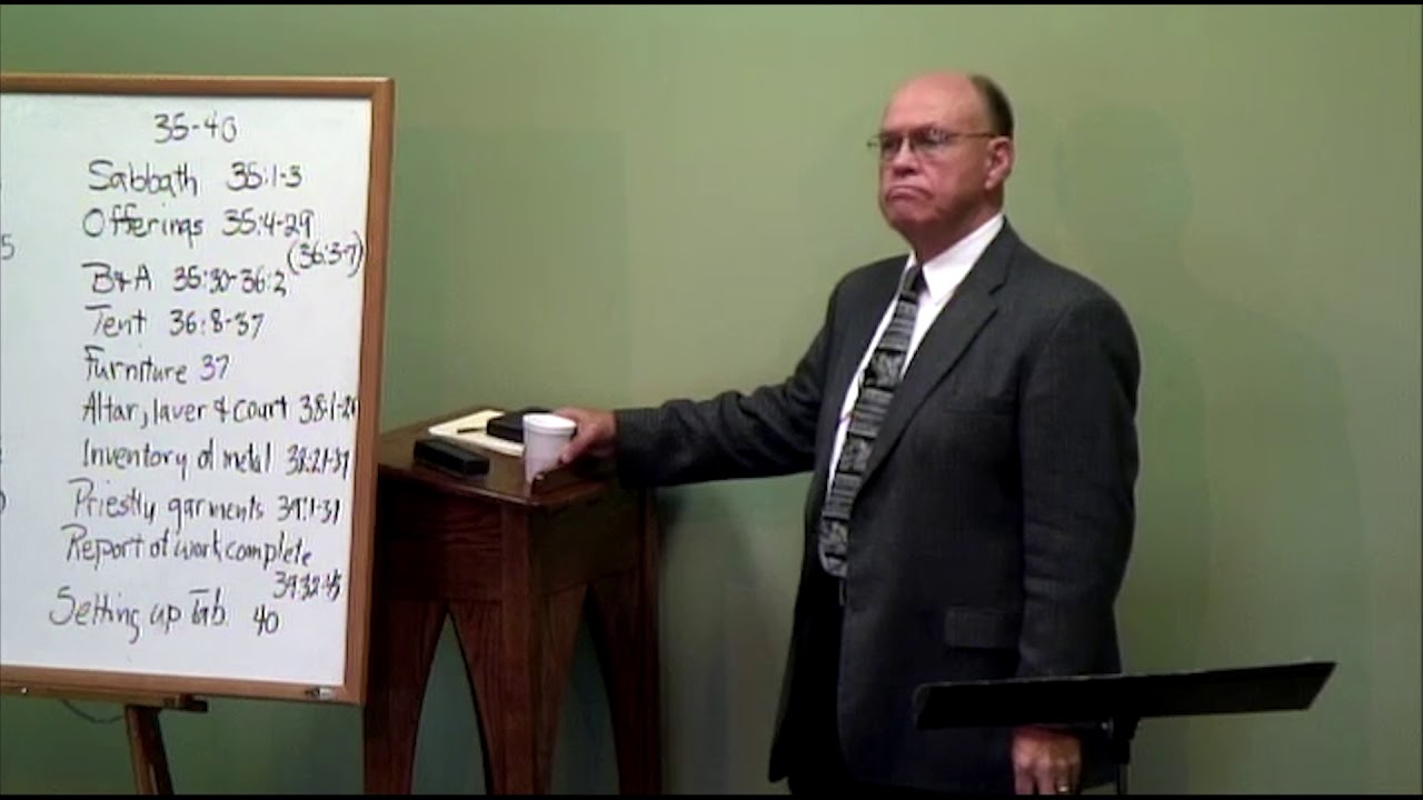 Dr. John Oswalt, Exodus, Session 16, Exodus 35-40 - YouTube