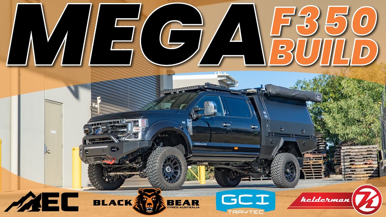 Kelderman F350 Truck with GCI Traytec - YouTube