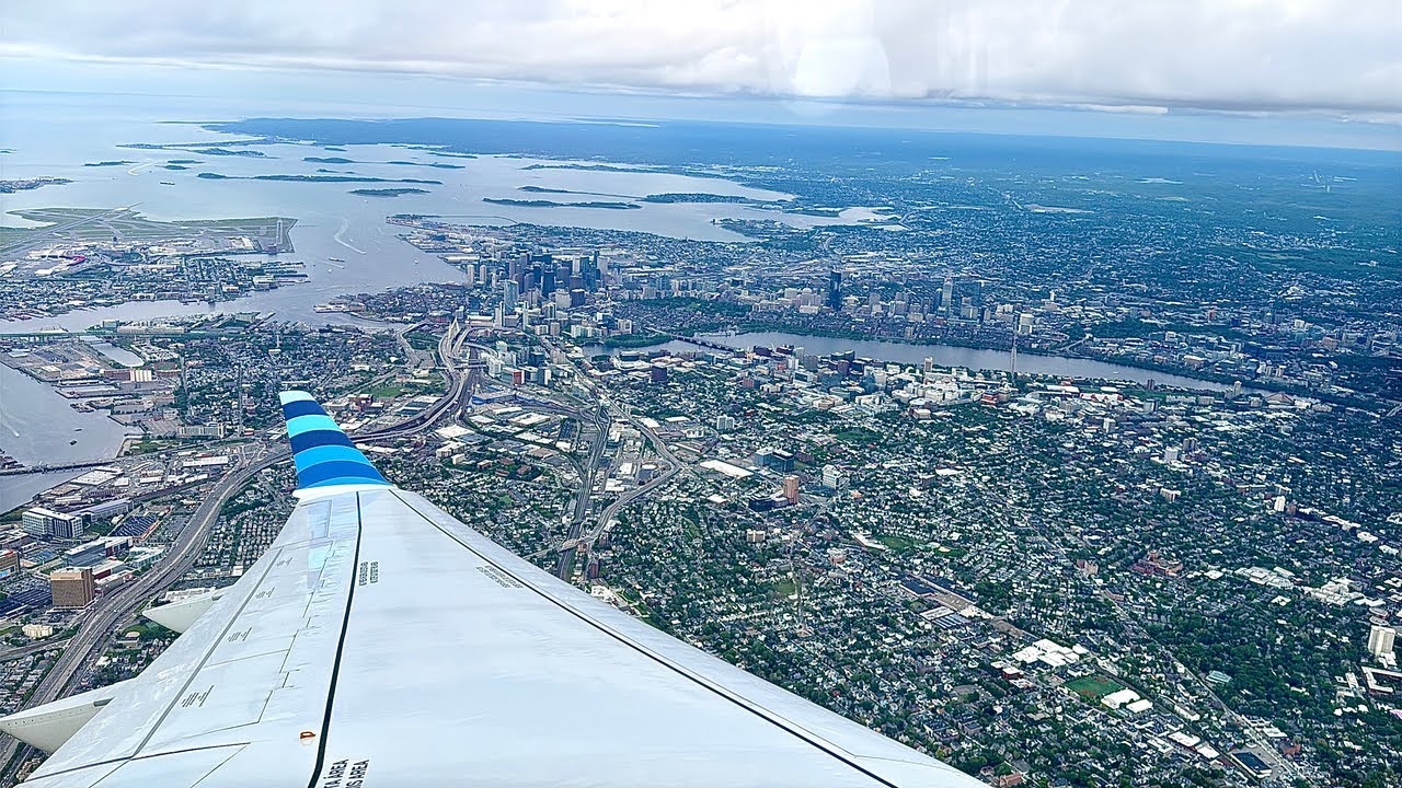 Scenic Takeoff Boston Logan – JetBlue Airways A220-300 – N3145J – BOS ...