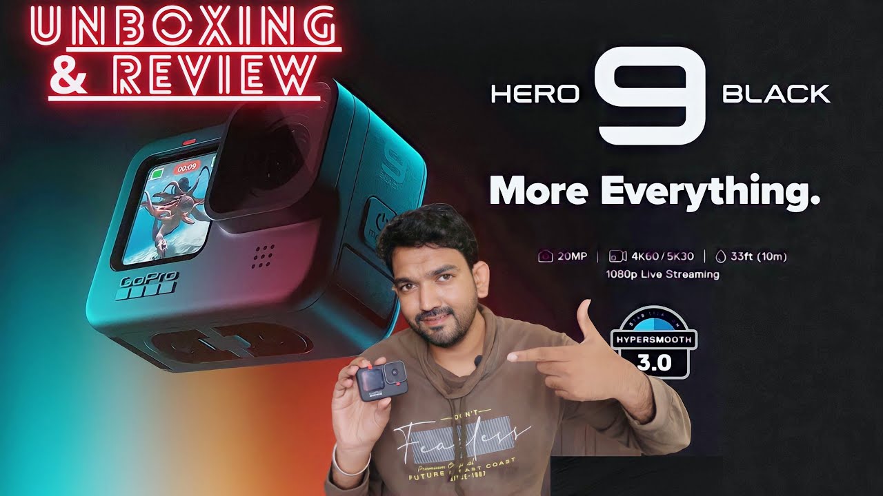 Gopro hero 9 black unboxing and review | GoPro Hero 9 black unboxing ...