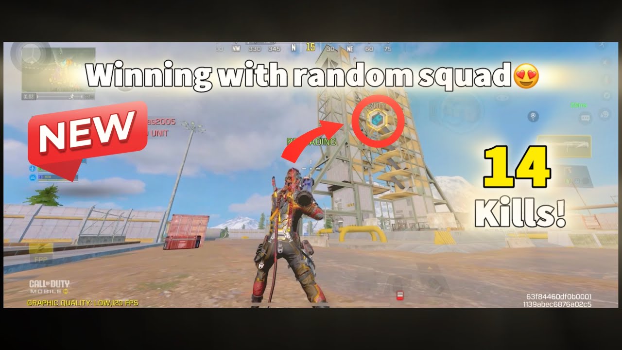 Winning with random squad😍💝#codm #codmobilegaming #mobilegame # ...