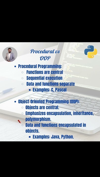 Understand Procedural vs OOP in 46 seconds #shorts #python - YouTube