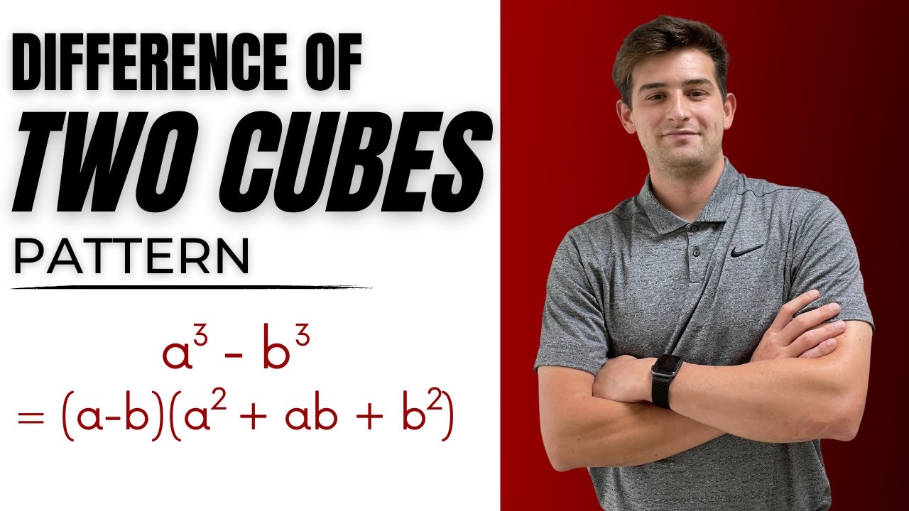 Difference of Two Cubes Pattern - YouTube