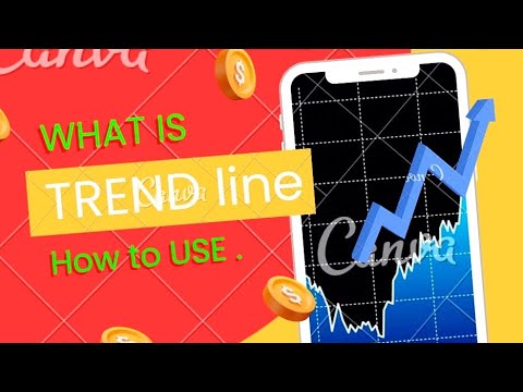 how to use Trend line #learnwithme - YouTube