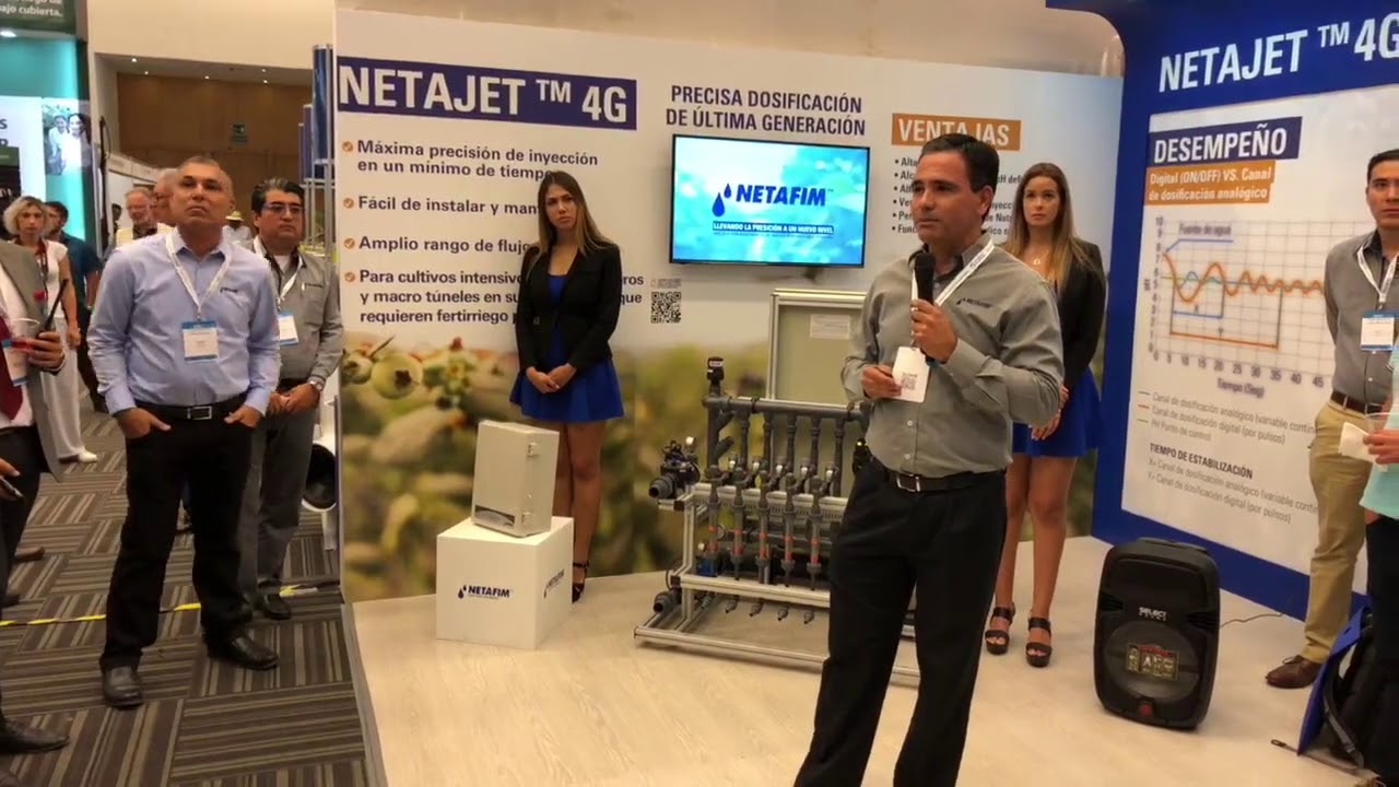 Netafim: Lanzamiento producto Netajet 4G - YouTube