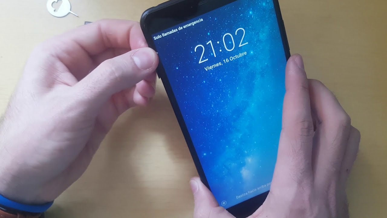 Cómo insertar SIM (Micro / Nano-SIM) y / o Micro-SD en XiaoMi Mi Max 2 ...