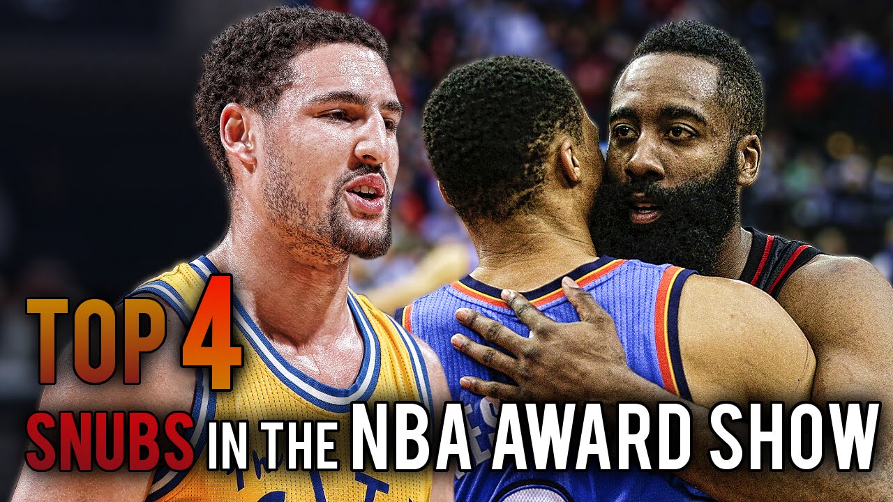 Top 4 SNUBS of the NBA Award Show - YouTube