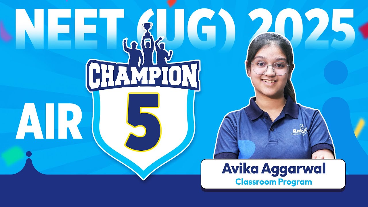 NEET UG 2025 Topper Avika Aggarwal | AIR 5 | How a dream turned into a ...