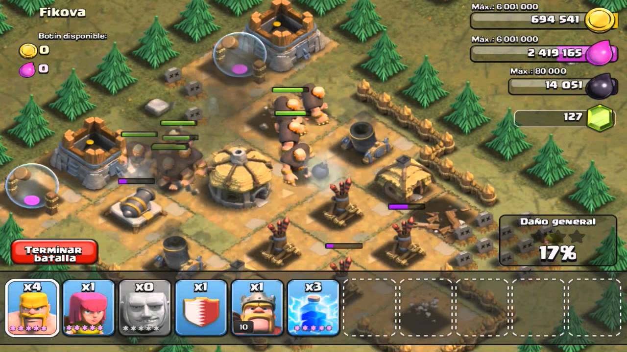 Campaña de duendes 21 - Mundo Clash of Clans #123 - YouTube