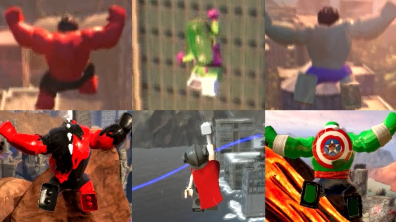 ALL Super Jump Characters in Lego Videogames!!! - YouTube