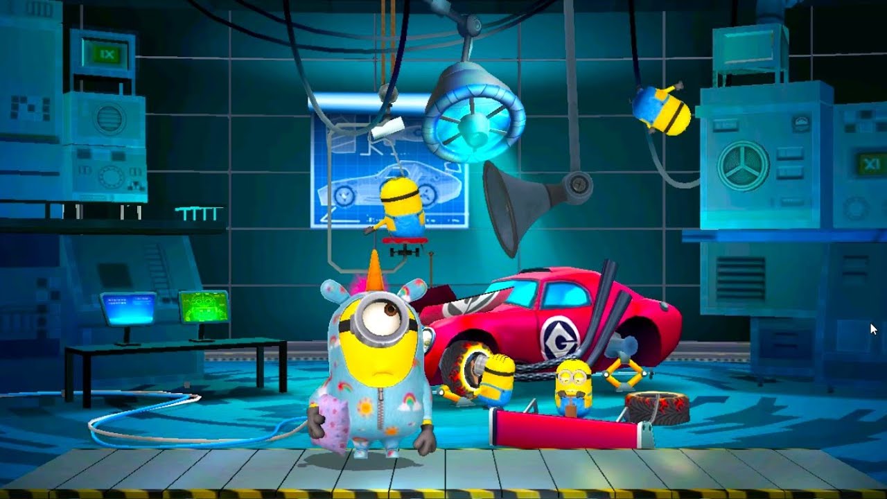 Minion Rush Special Mission MINION RACING Opening - YouTube