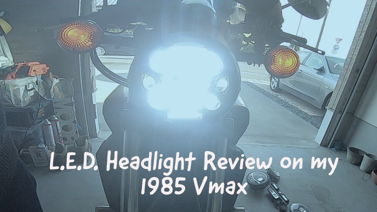 LED headlight review (Vmax) - YouTube
