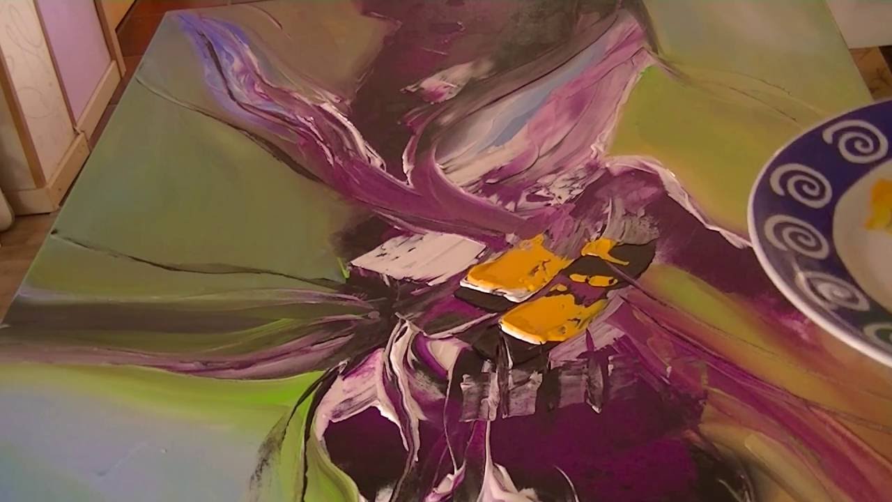 Acrylmalerei , abstract, Speed Painting - YouTube