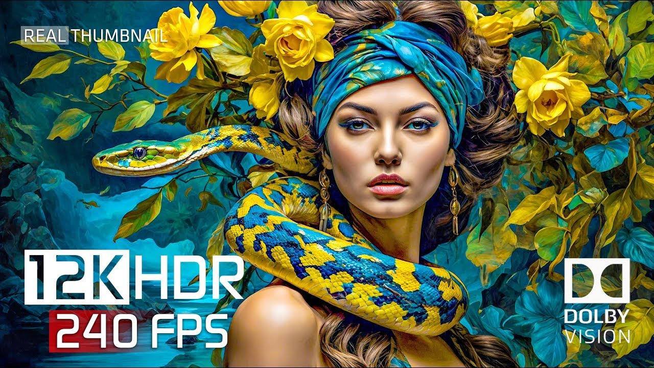 BEST 12K HDR Video ULTRA HD 240 FPS Dolby Vision II #4k #8k #colors ...