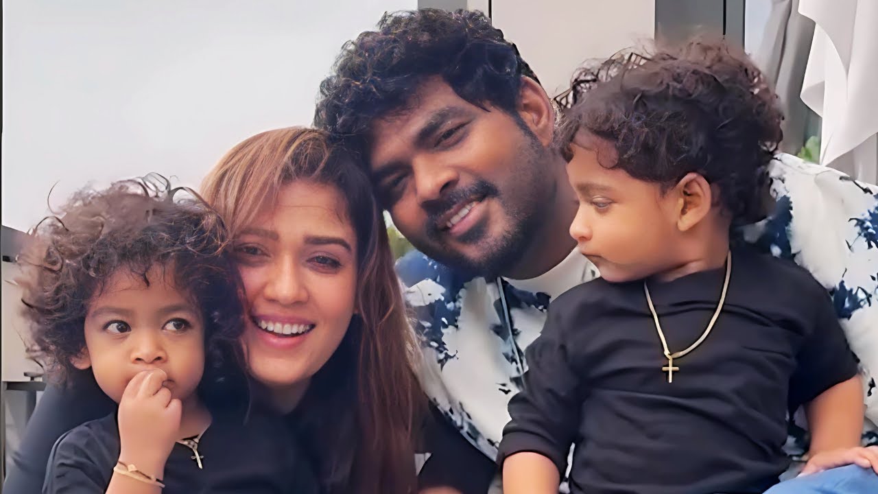 Vignesh Shivan & Nayanthara Playing With Their Kids | Nayanthara ...