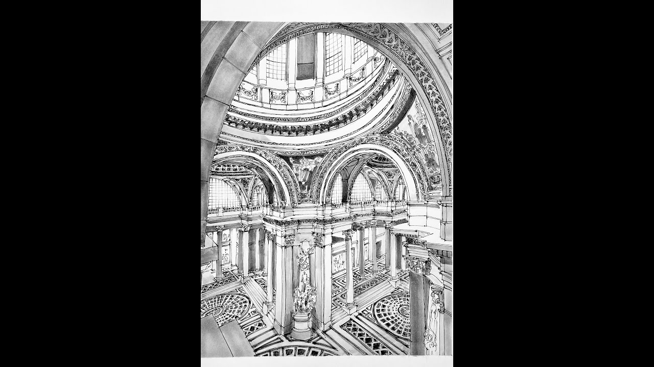 15 Seconds Drawing Paris #shorts - YouTube