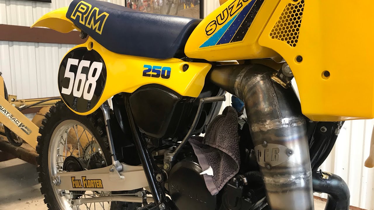 1983 Rm250 info/performance mods Suzuki part 1 - YouTube