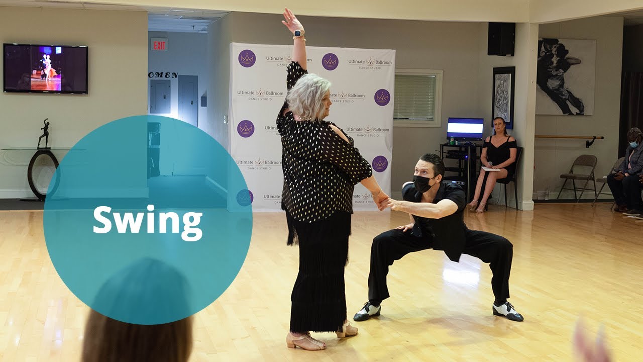 Swing Show Dance at Ultimate Ballroom Dance Studio - YouTube