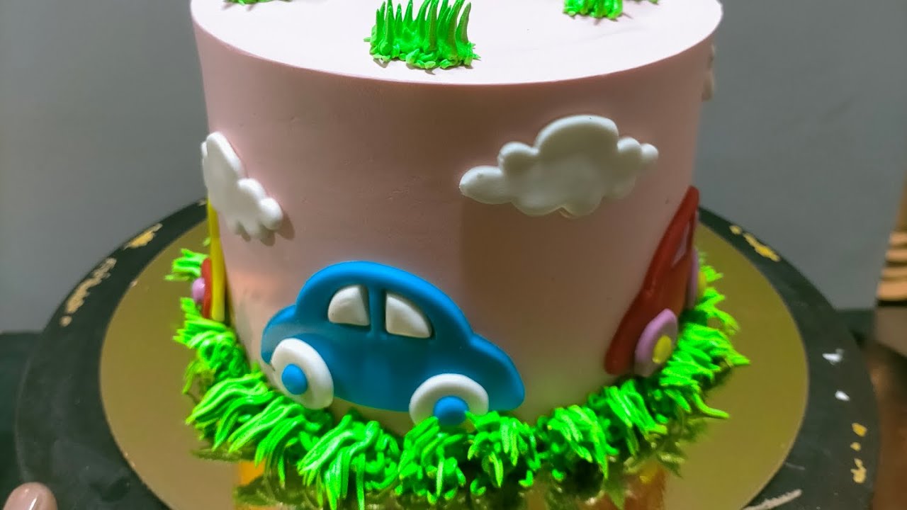 gadi wala birthday cake || गाडी वाला बर्थडे केक ।। - YouTube