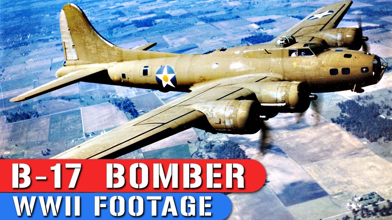WWII B-17 Bombers in action | Flying Fortress Documentary - YouTube