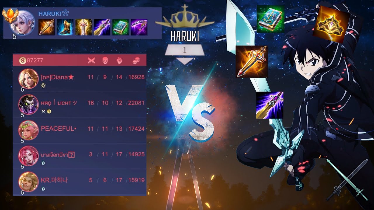 RoV : StarKing Kirito เวทย์ vs ตี้เมจ 5!!? ศึกพลังเวทย์ใครจะชนะ ...