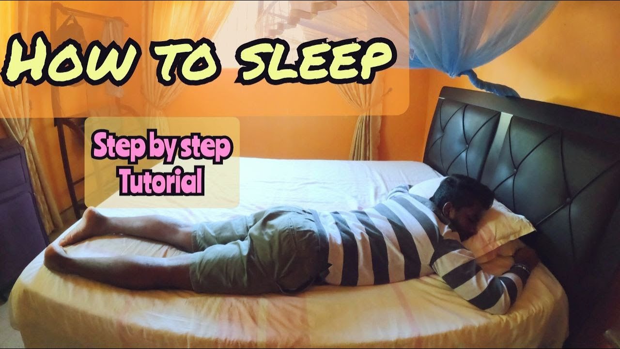 How to sleep. Step by step - YouTube