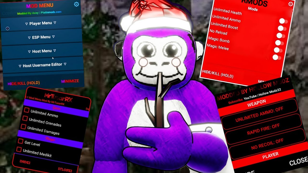 I Tryed Out The best Gorilla Tag Mods. #vr #gorillatag #gorillatagmods ...