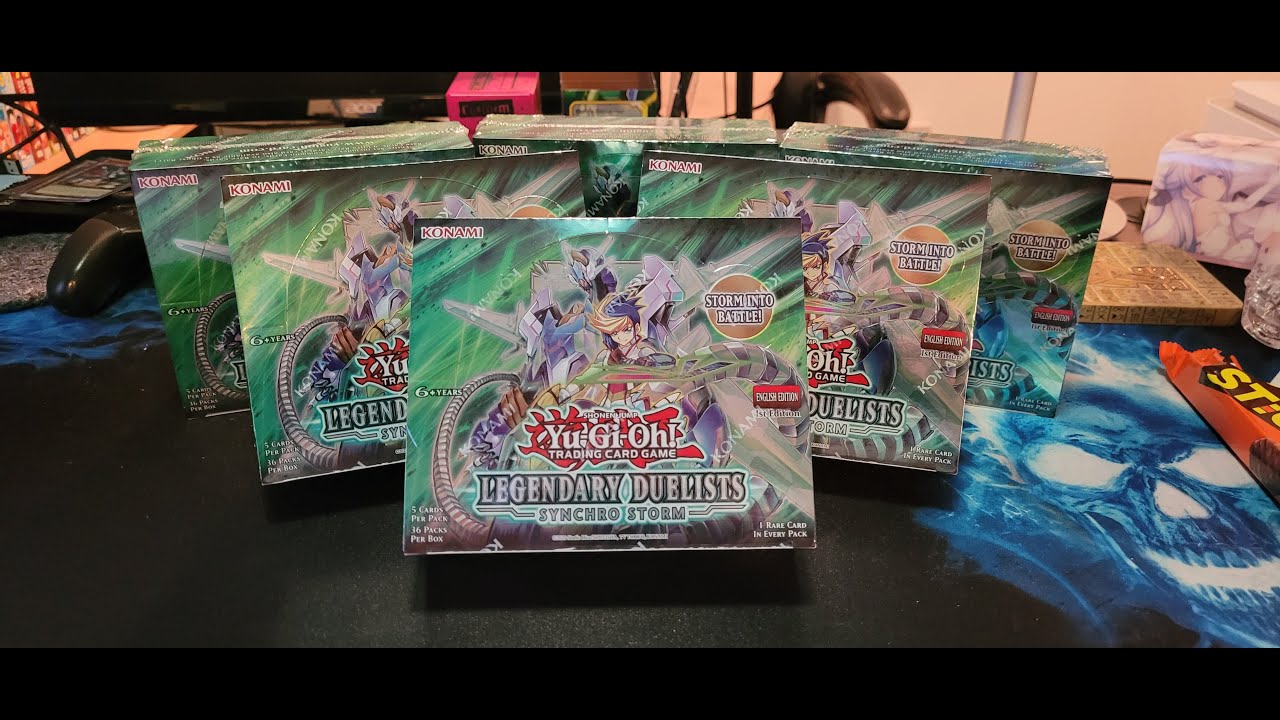 YuGiOh Synchro Storm Box Opening - YouTube