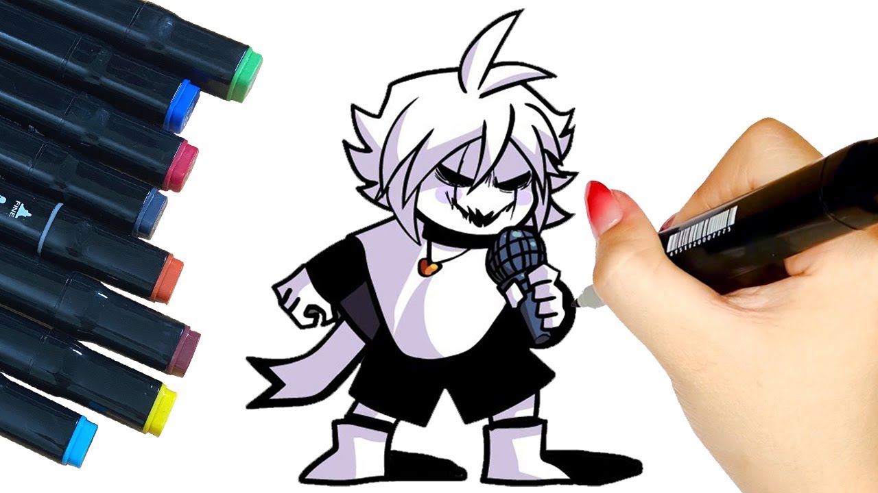 How to draw X Event Mod - Friday Night Funkin - YouTube