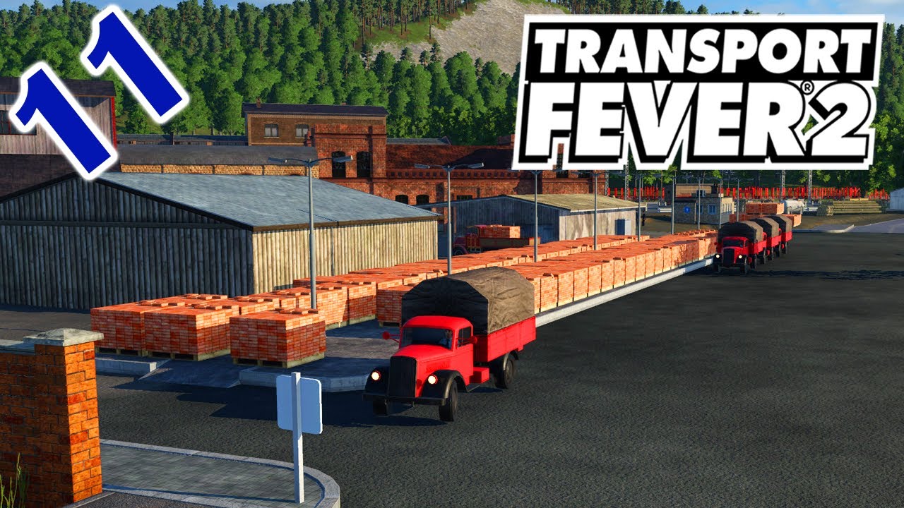 NUNEATON BRICKS | Transport Fever 2 Hard Mode | Ep 11 - YouTube