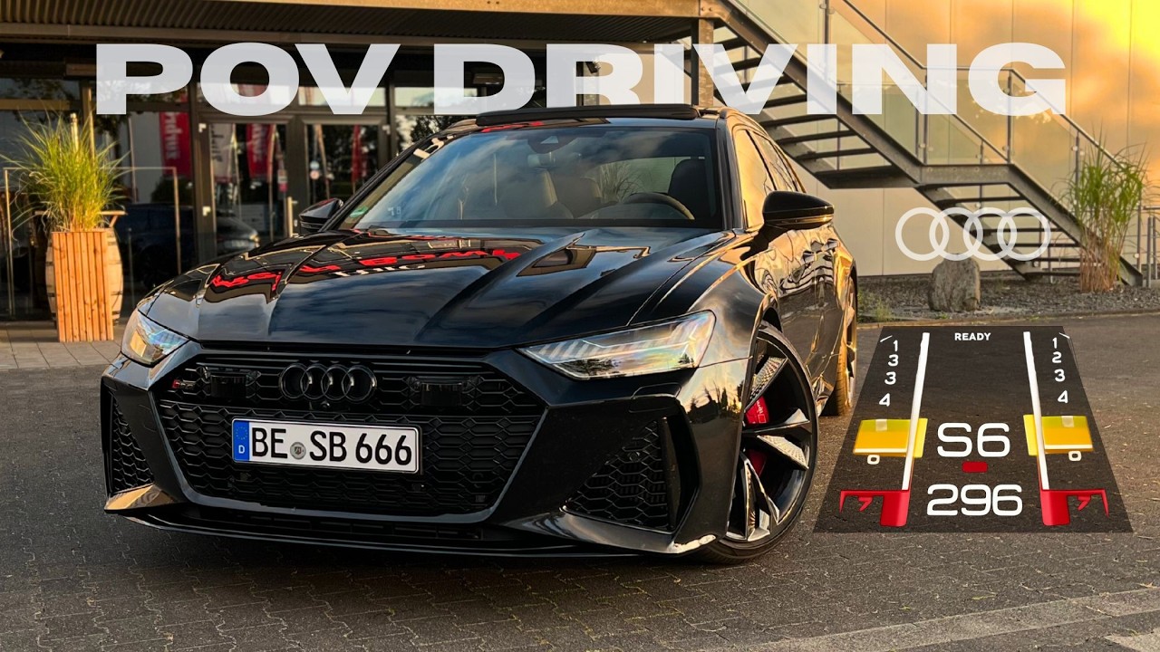 AUDI RS6 C8 TOP SPEED Drive | AUTOBAHN POV by DriveFanatic | Part 3 ...