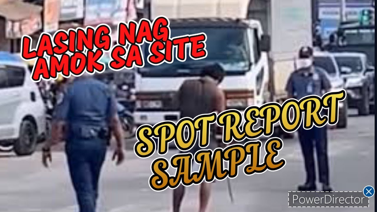 PAANU GAWAN NG REPORT ANG LASING NA EMPLEYADO. - YouTube