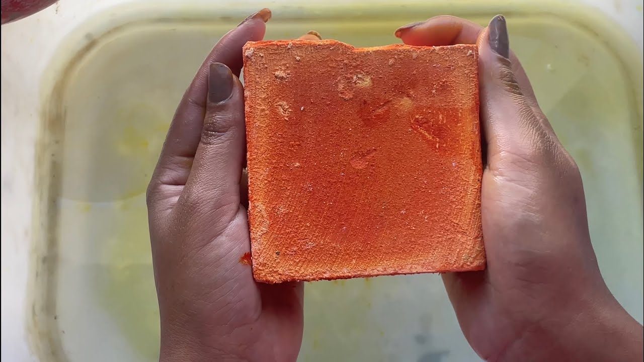 ORANGE DYED EASYGRIP + DIPPED FRESH BLOCK ND REFORMS ♥️ - YouTube