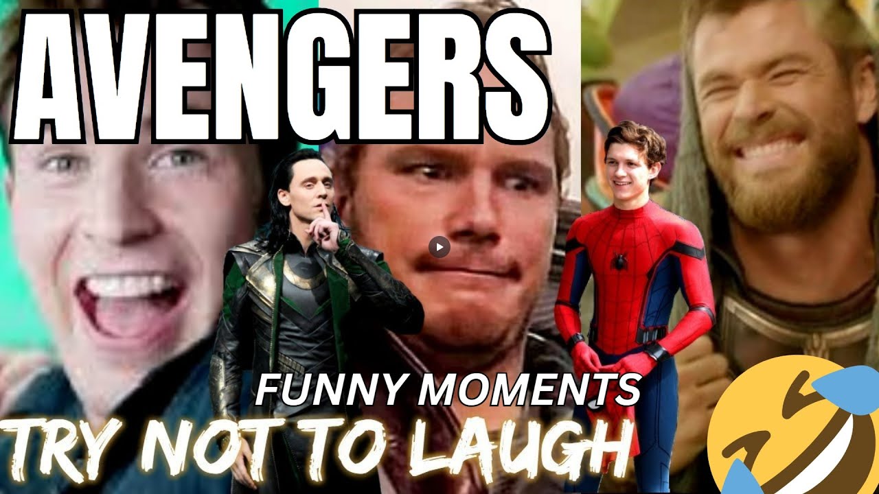 Avengers Funny Moments | Try not to laugh #avengers - YouTube