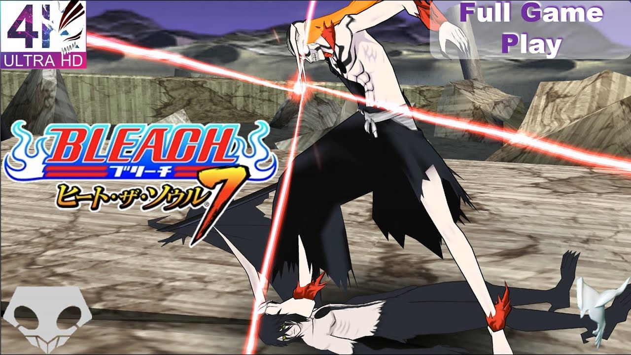 Bleach: Heat the Soul 7 | 4K 60fps AI Upscaling Remastered(16:9-Wide ...