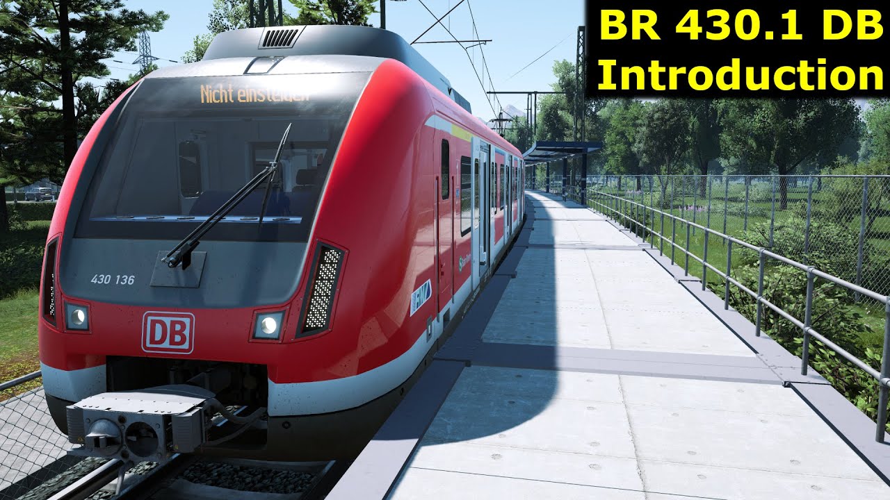 BR 430.1 DB EMU - Introduction - YouTube